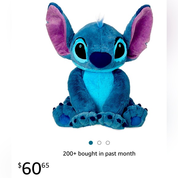 Disney | Other | Disney Stitch Stuffed Animal | Poshmark